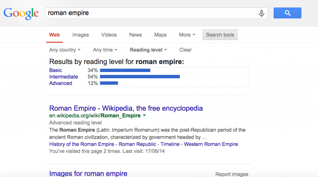 How do I search in Google using the reading level filter? - The ...